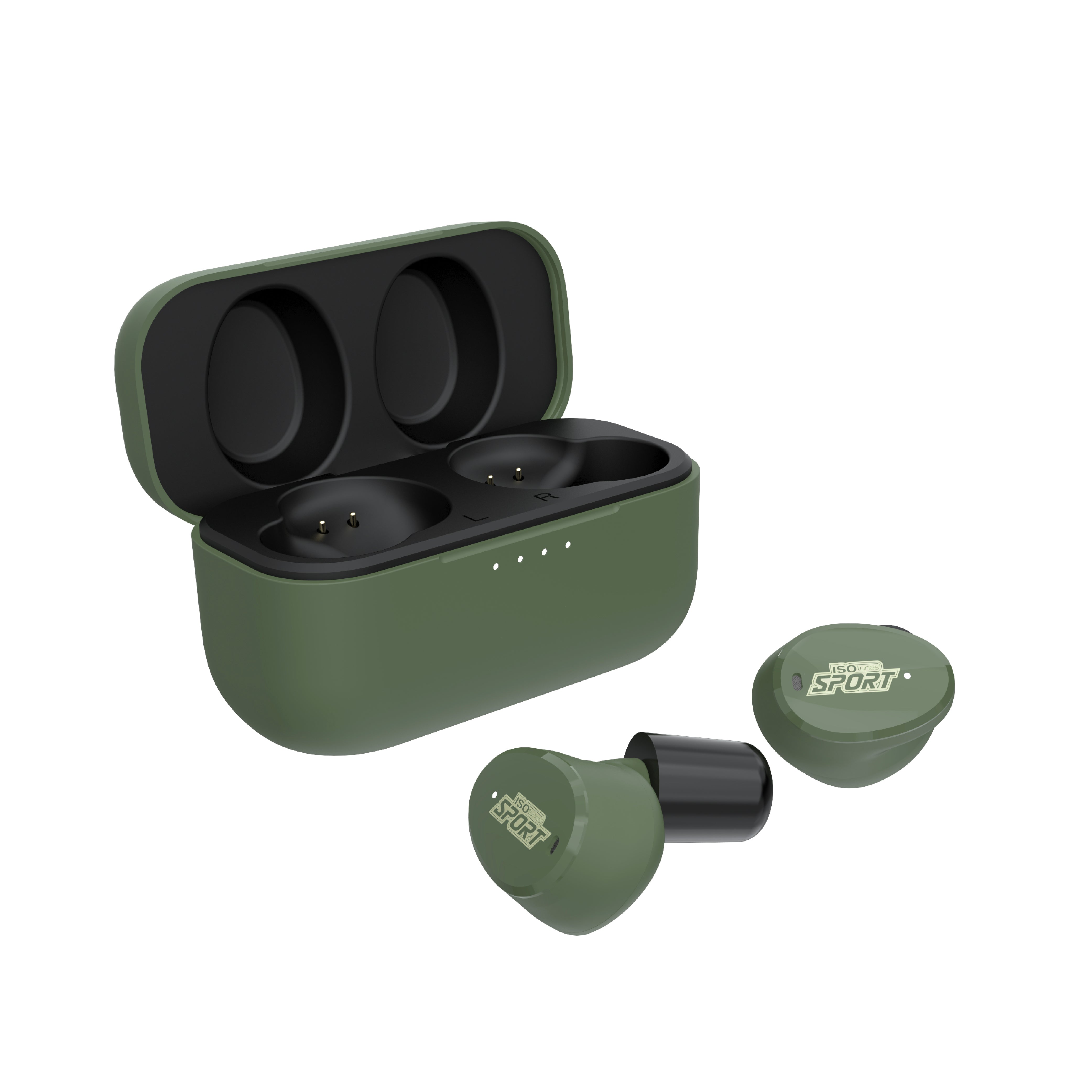ISOtunes Sport INSTINCT Earbuds | Electronic Ear Pro | 25 NRR | IP67